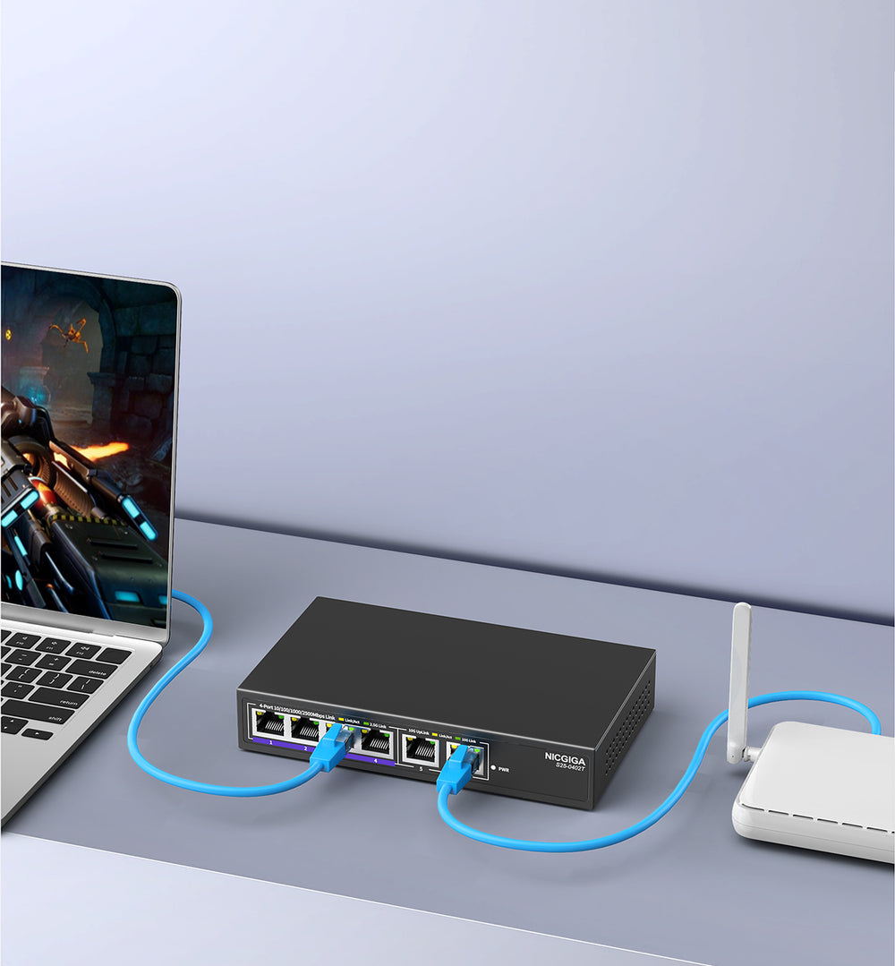 High-Speed Switches & NICs for Seamless Networking – NICGIGA